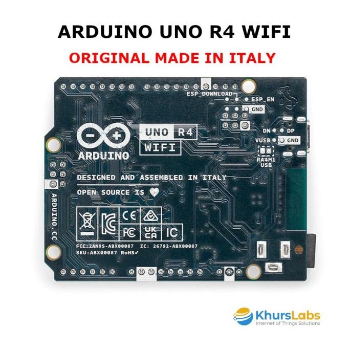 Jual Promo Arduino UNO R4 WiFi - ORIGINAL MADE IN ITALY COD | Shopee Indonesia