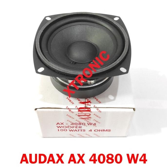 Jual Ax-4080 W4 Speaker Audax 4Inch 4 Inch W Woofer Wofer Ax4080 ...