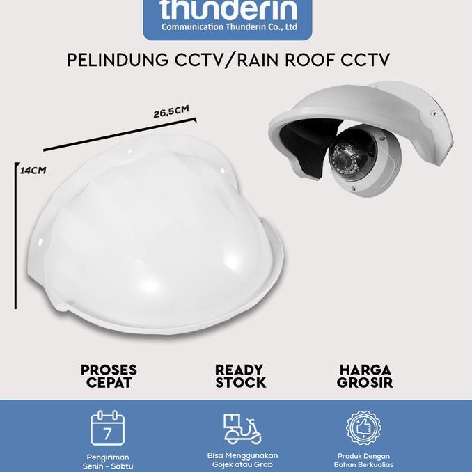 Jual Limited Pelindung Cctv, Rain Roof/Atap Camera Cctv Neo | Shopee Indonesia