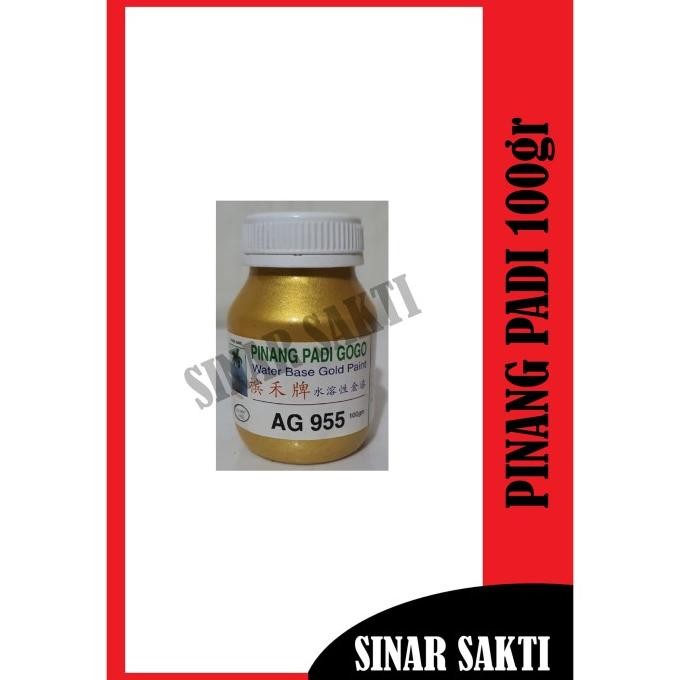 Jual Cat Emas Pinang Padi / Water Base Gold Paint | Shopee Indonesia