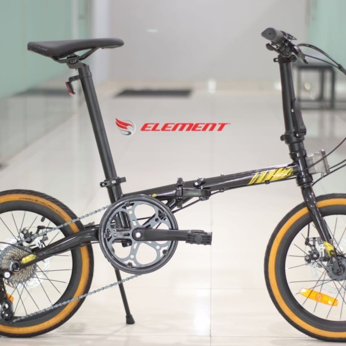 Jual Sepeda Lipat Element Troy 8 Speed | Shopee Indonesia