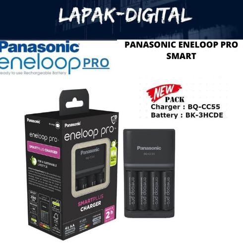 Jual Panasonic Eneloop Pro Smart&Quick Charger + 4X Aa 2500Mah K ...