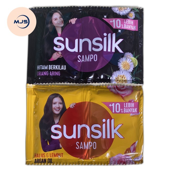 Jual Shampoo Sunsilk Sachet Htam Dan Kuning Sampo 10Ml | Shopee Indonesia