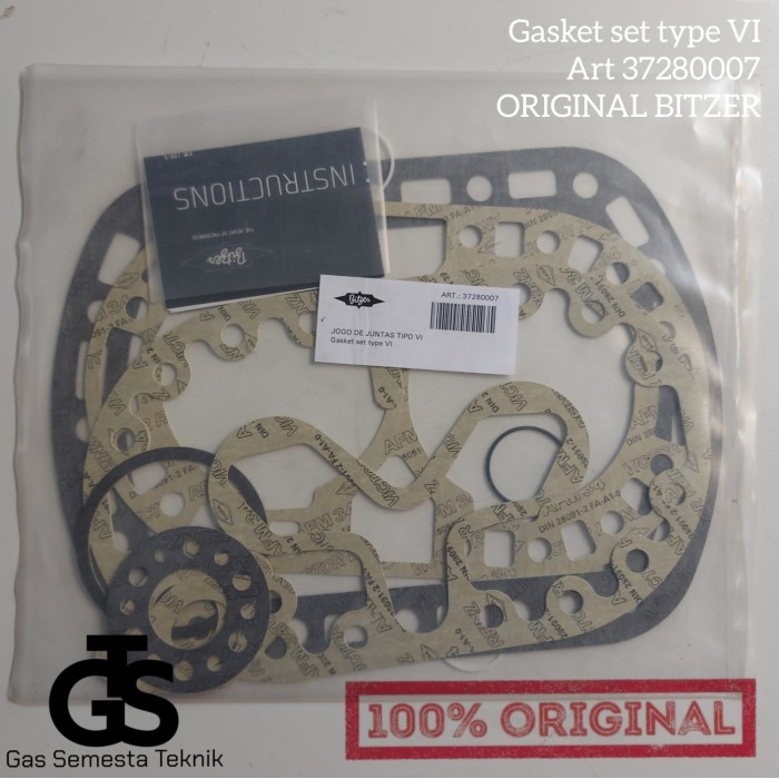 Jual GASKET BITZER TYPE VI PACKING SET BITZER TYPE VI ORIGINAL BITZER ...