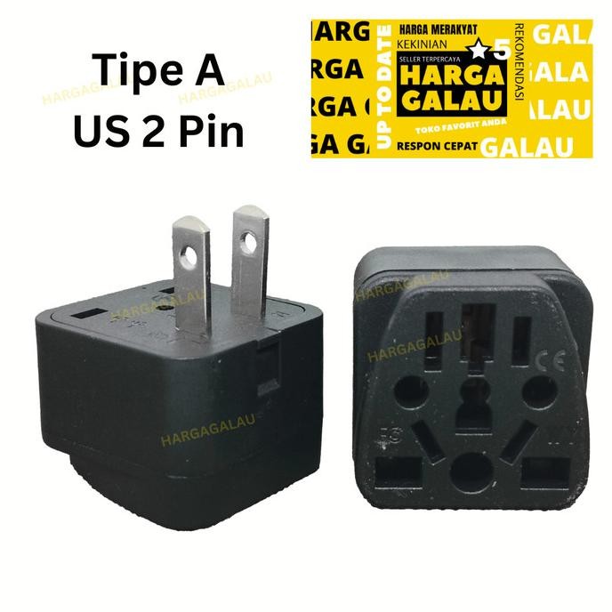 Jual Tipe A Us 2 pin Colokan Listrik Vietnam Jepang USA China Taiwan ...
