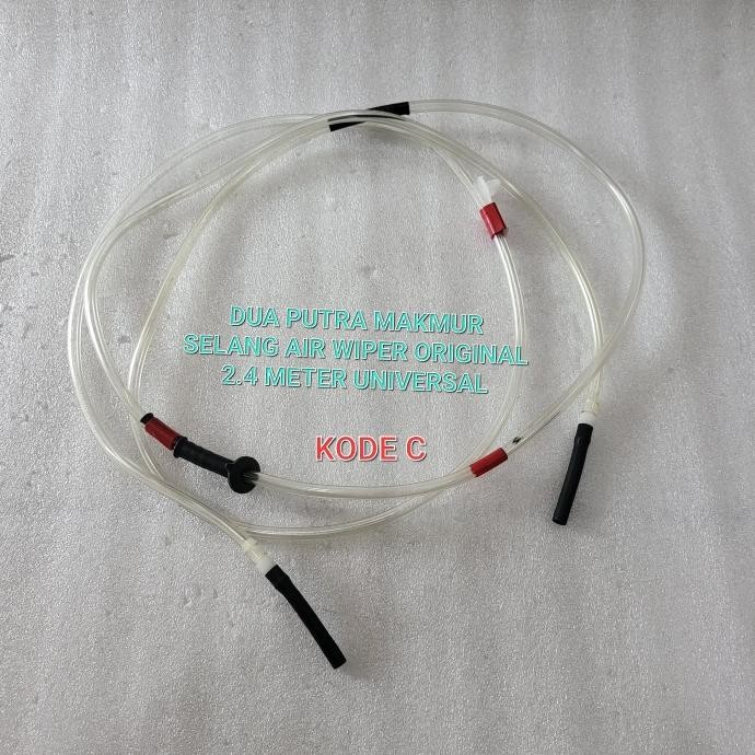 Jual Selang Air Wiper Mobil Original Kode C 2.4 Meter Terjamin | Shopee ...