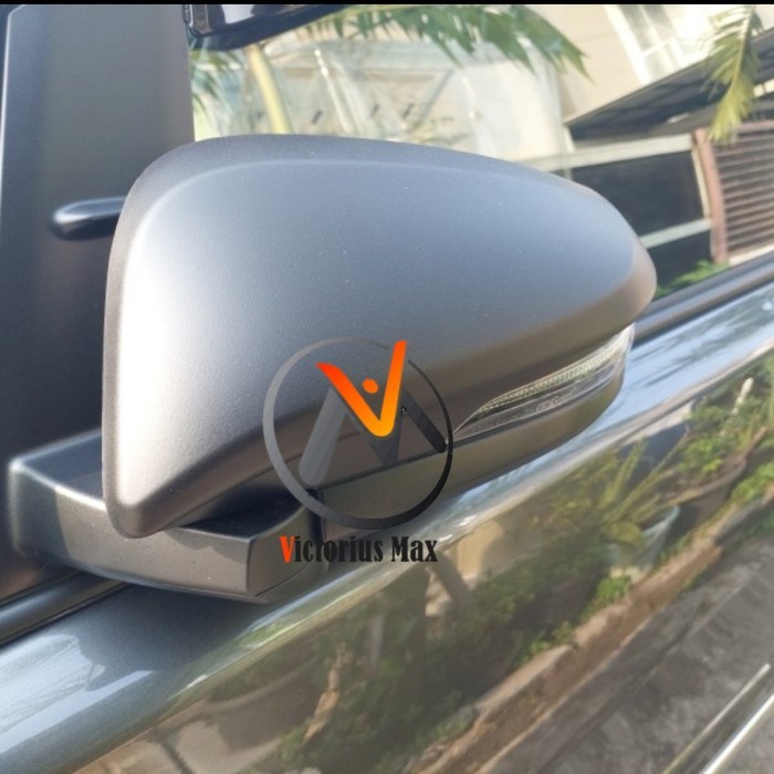 Jual Paling Berkualitas Cover Spion Toyota Innova Zenix Hitam Doff ...