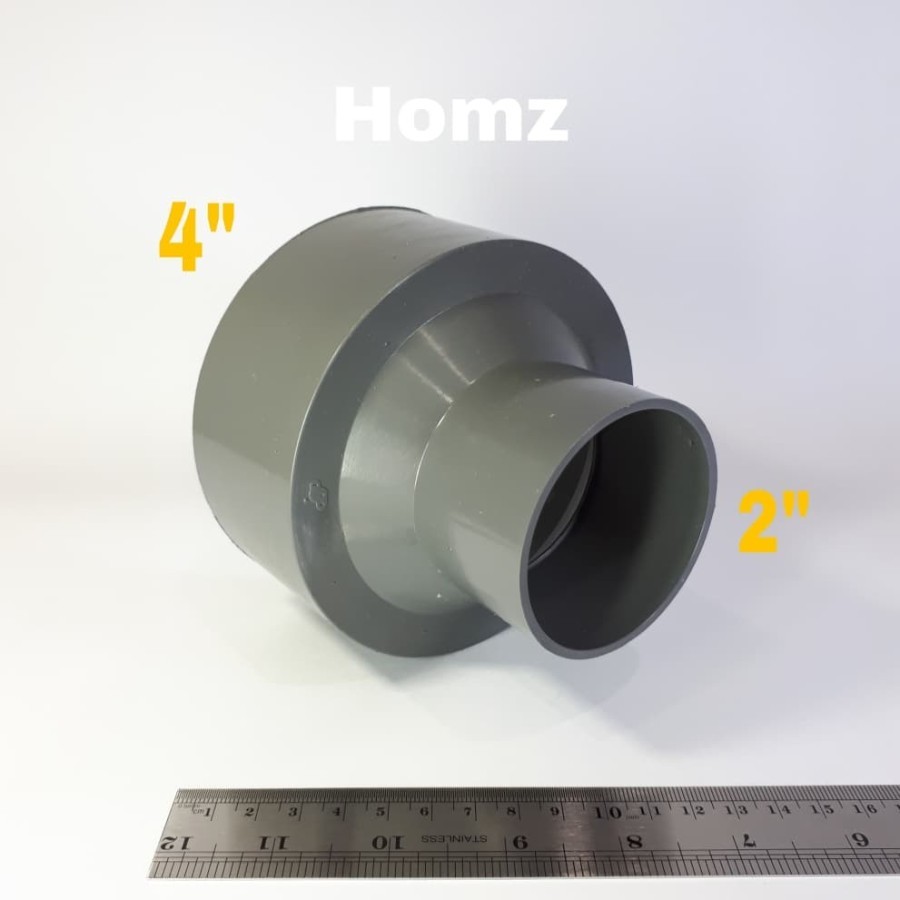 Jual SOKET Vlok Sok D 4 x 2" in inch/Plok Sock Pvc/Reducer Socket ...