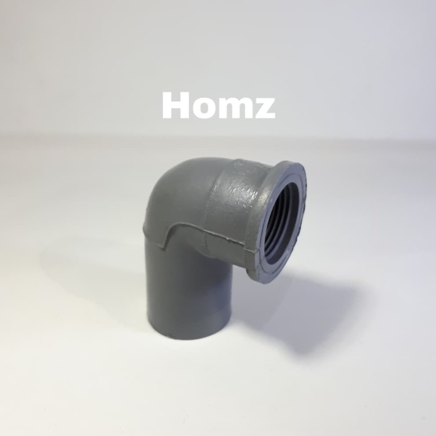 Jual SR Knee Drat 3/4" in inch Aw/Keni Ulir/Knie Drat Dalam/L Sambungan ...