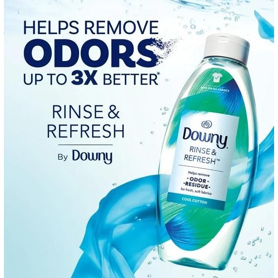 Jual Downy Rinse & Refresh Liquid Laundry Odor Remover Fabric Softener ...