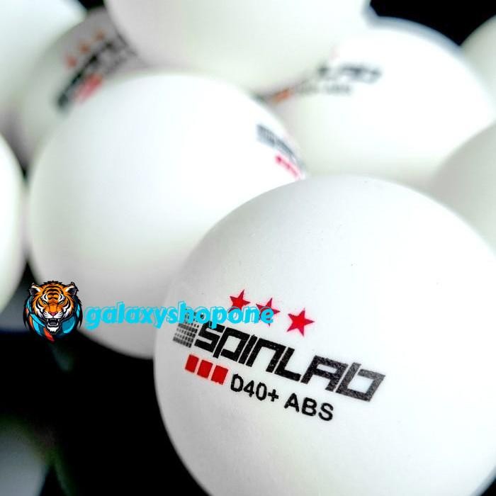 Jual BOLA PINGPONG TENIS MEJA SPINLAB D40+ ABS KUALITAS PRODUK TERBAIK | Shopee Indonesia
