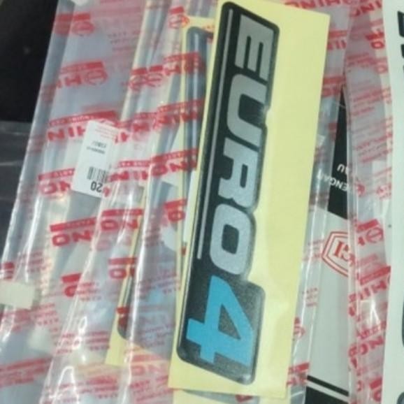 Jual Stiker EURO4 U/Hino 500 , ASLI | Shopee Indonesia