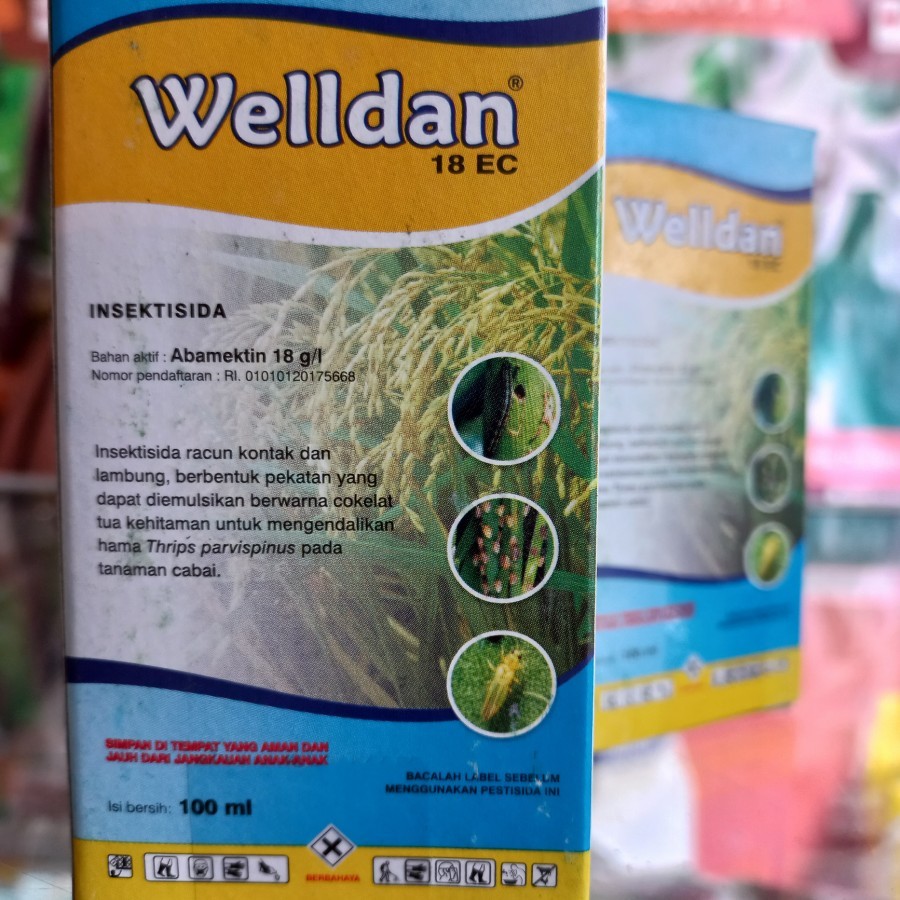 Jual INSEKTISIDA WELLDAN 18 EC 100ml PENGENDALI HAMA PADA CABE PADI ...