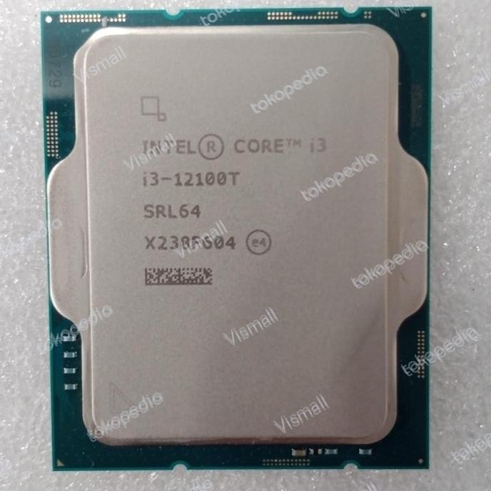 Jual Processor IntelCore I3-12100T Alder Lake/New/Tray/Non Box/Non Fan ...