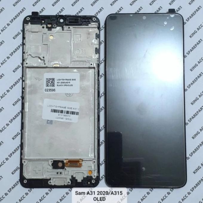 Jual Baru !! Lcd Touchscreen Frame Samsung Galaxy A31 A315 Original Oled | Shopee Indonesia
