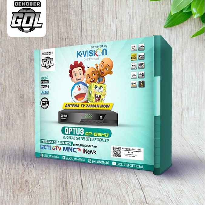 Jual NEW RECEIVER TV / DIGITAL OPTUS KVISION (MURAH, BERGARANSI ...
