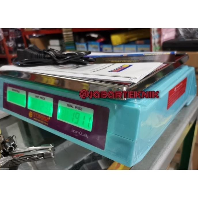 Jual Timbangan Duduk Digital 30 Kg Tora Timbangan 30Kg [ Claubstore ...