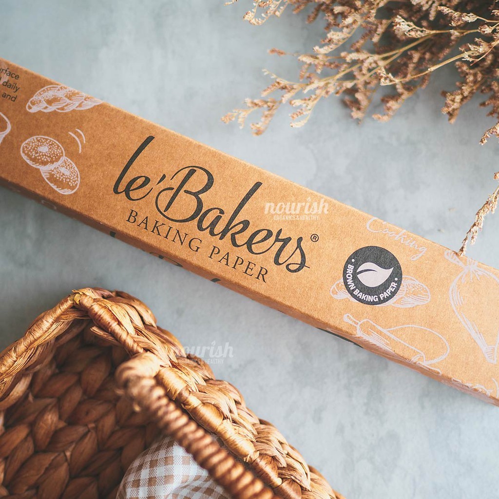 Jual Le Bakers Brown 30cm x10m (Baking Paper Lebakers) | Shopee Indonesia