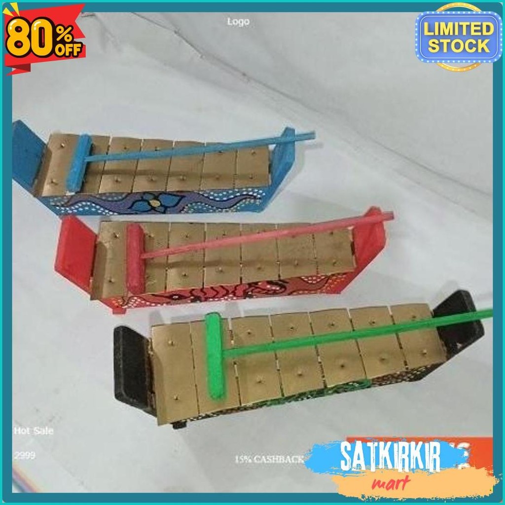 Jual Diskon Gamelan Motif Anak / Alat Musik Gamelan Tradisional ...