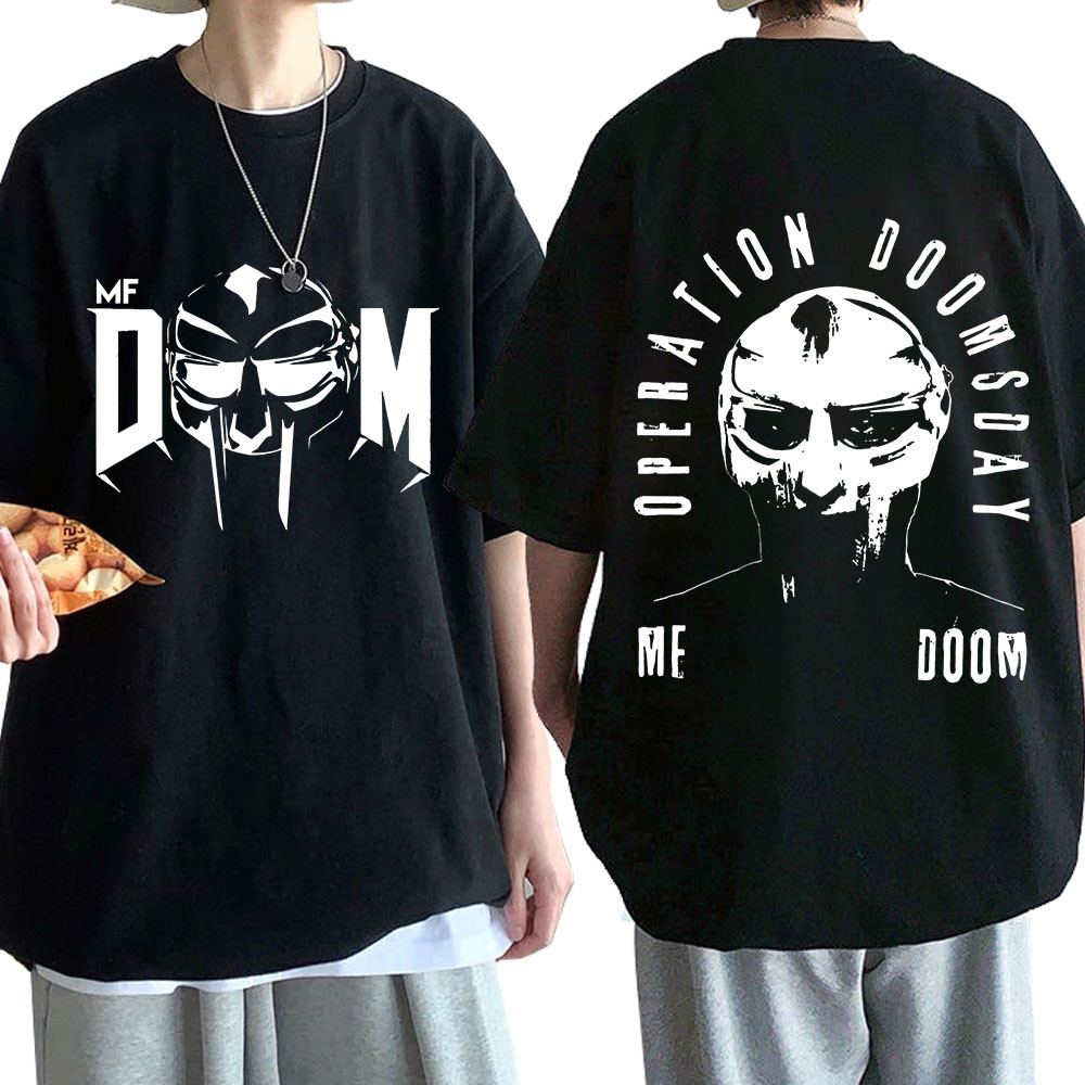 Jual Kaos Rapper Mf Doom Madlib Madvillain Pria Bertopeng Kaos Sisi ...