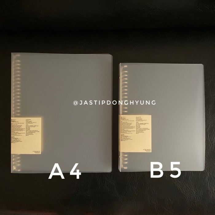 Jual Amberela Muji Binder Transparan B5 / Transparent A4 (Clear 26 / 30 Ring Besi) | Shopee ...