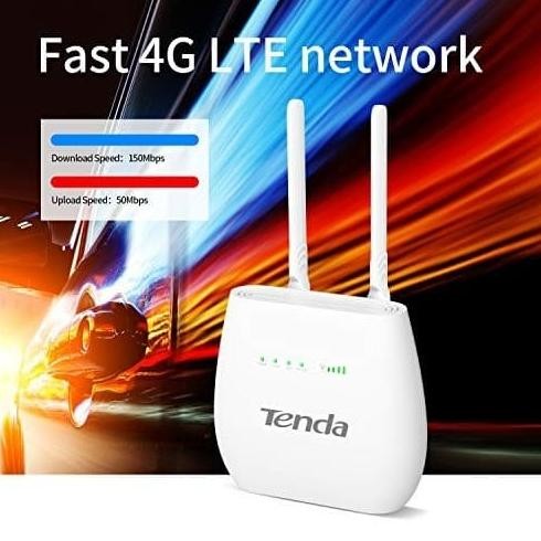 Jual Modem wifi 4g all operator TENDA 4G680 / Mifi LTE ROUTER TENDA ...
