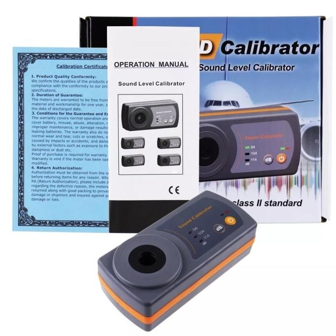 Jual Sound Level Calibrator Meter 1 14Db / 94Db / 104Db Calibratior ...