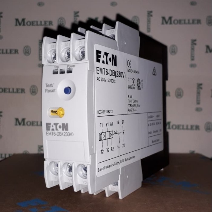 Jual Emt6-Db(230V) Eaton Moeller Thermistor Overload Relay Genuine | Shopee Indonesia