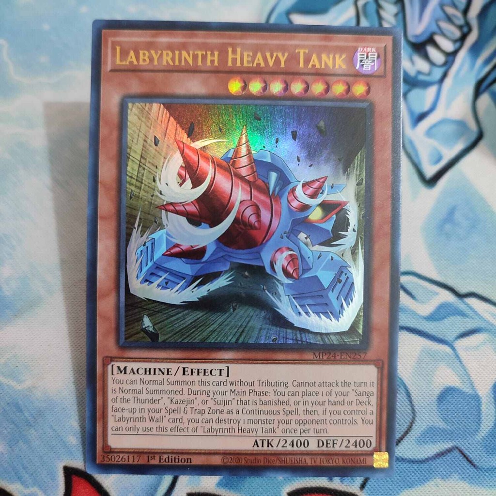 Jual yugioh labyrinth heavy tank MP24 ultra rare original | Shopee ...