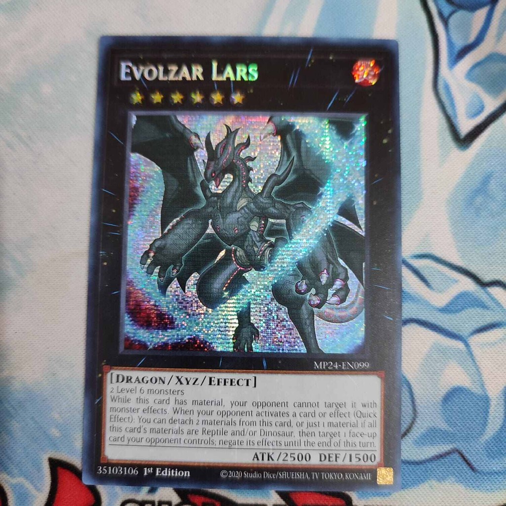 Jual yugioh evolzar lars MP24 secret rare original | Shopee Indonesia