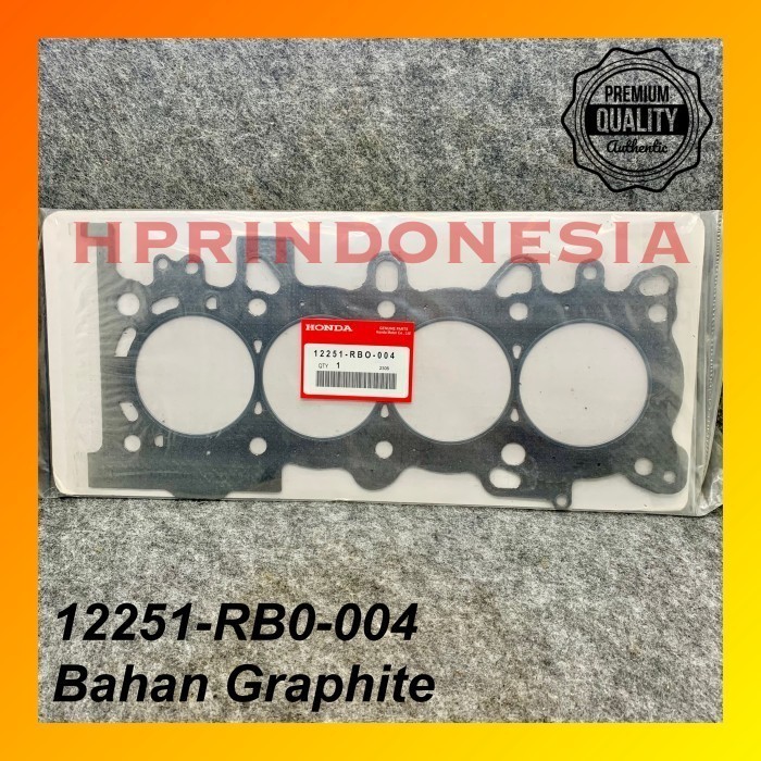 Jual Gasket Cylinder Head Paking Deksel Honda Freed 12251-Rb0-004 2009 2010 2011 2012 2013 2014 ...