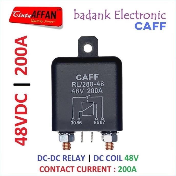 Jual Coil 48V Dc-Dc Relay 200A Automotive Heavy Duty High Current ...