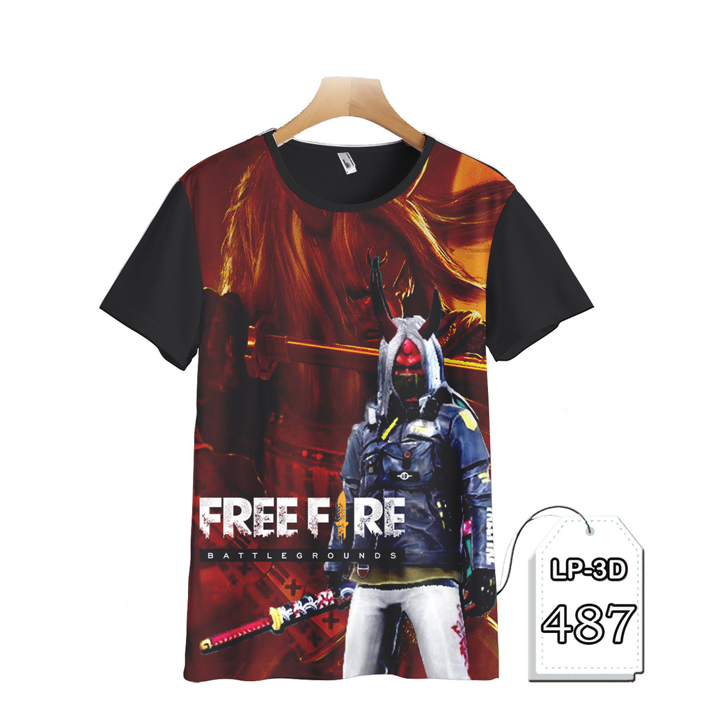 Jual Baju Free Fire Zombie Samurai Baju Anak dan Dewasa 3D Game Animasi ...