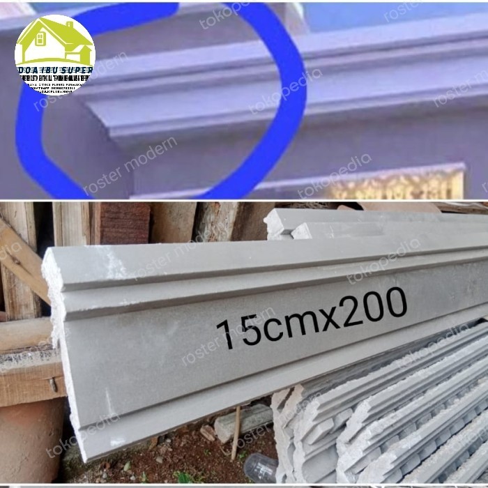 Jual LISPLANG TEMPEL BETON LISPLANG PROFIL BETON LIS BETON LISPLANG ...