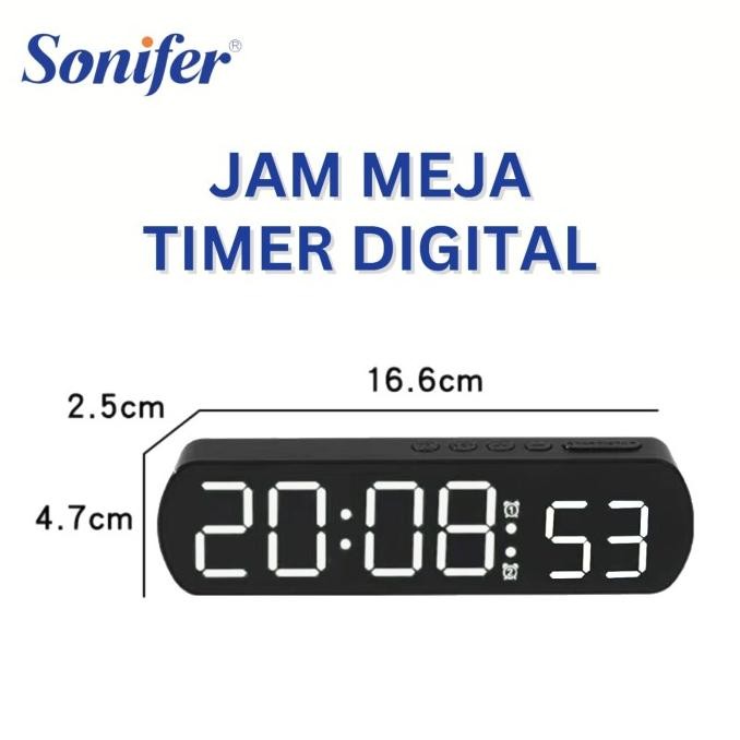 Jual TERMURAH - Sonifer Jam Timer Digital Jam Meja Timer Dapur ...