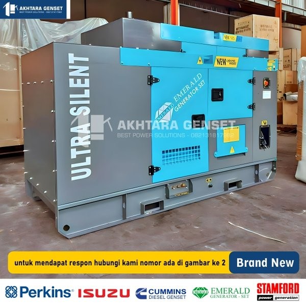 Jual EMERALD Genset 20 Kva Mesin Genset Ultra Silent Build Up | Shopee ...