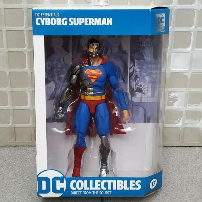 Jual DC DIRECT COMICS COLLECTIBLES ESSENTIALS CYBORG SUPERMAN ASLI ...