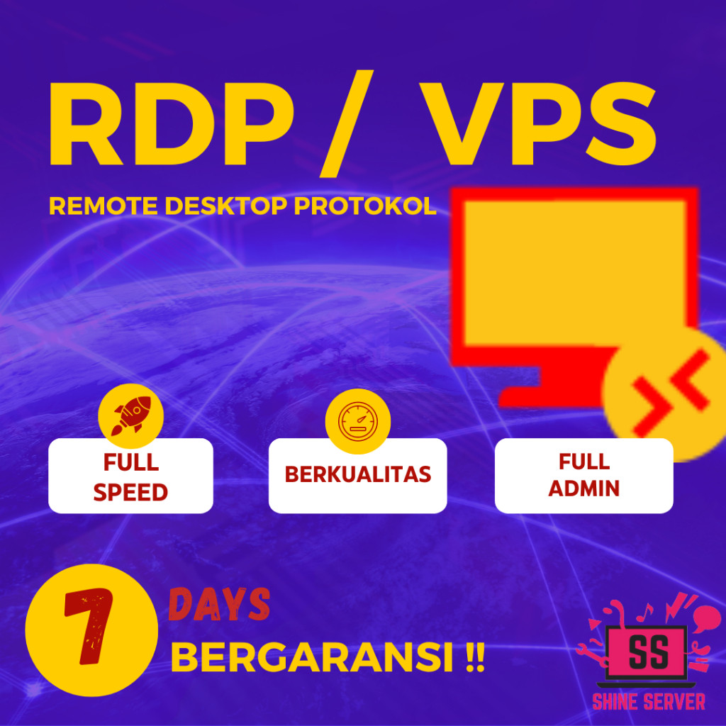 Jual RDP INDO MURAH MINGGUAN FULL ADMINISTRATOR BISA DI PERPANJANG ANTI SUSPEND LEGAL BERGARANSI ...