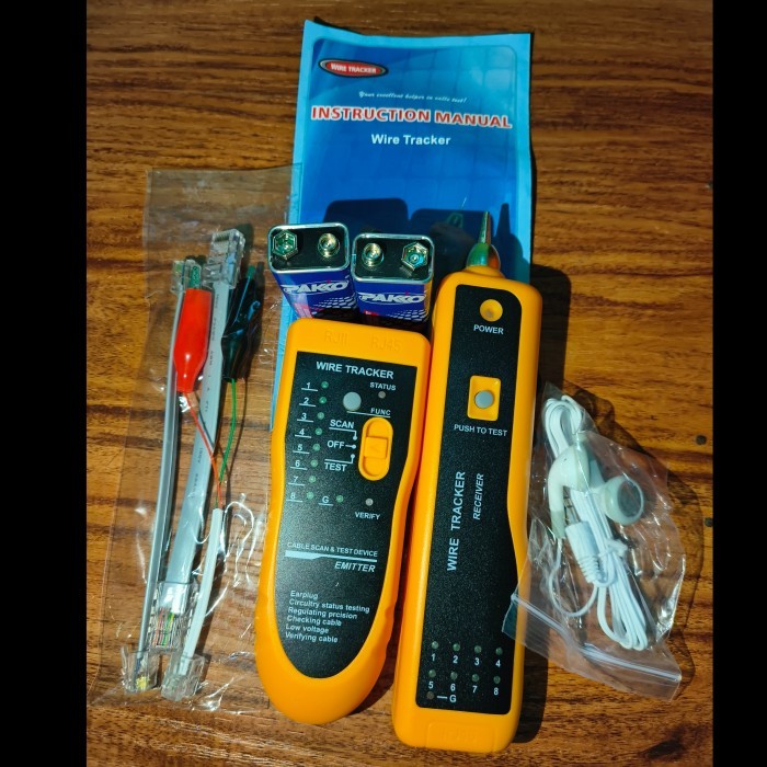 Jual Limited Wire Tracker Lan Tester High Quality / Alat Tes Kabel Lan ...