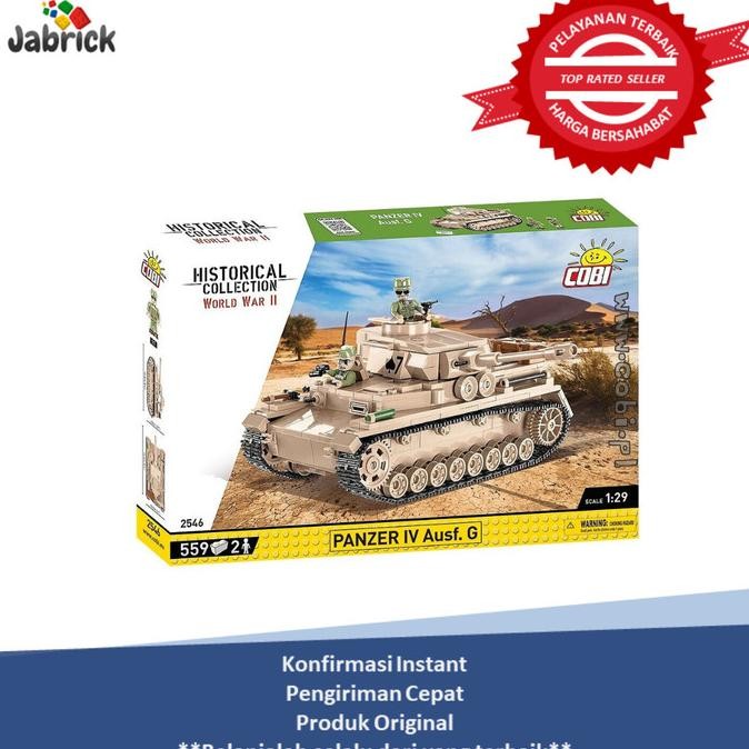 Jual COBI-2546 PANZER IV AUSF.G | Shopee Indonesia