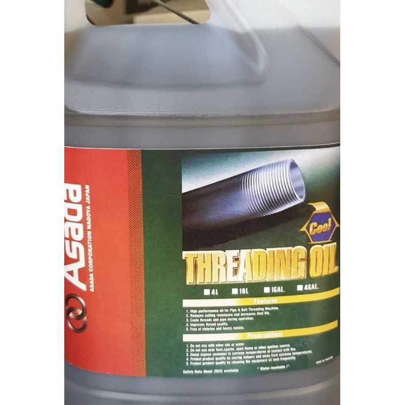 Jual New | Baru Threading Oil Asada Japan Oli Senai Asada Japan ...