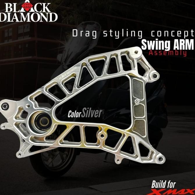 Jual Masih! Swing Arm Black Diamond Cnc Forged Model Drag Khusus Xmax ...