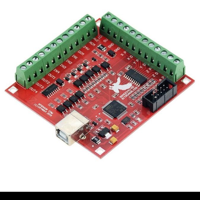 Jual CNC mach3 USB CNC controller interface MACH3 Breakout Board 4 Axis | Shopee Indonesia