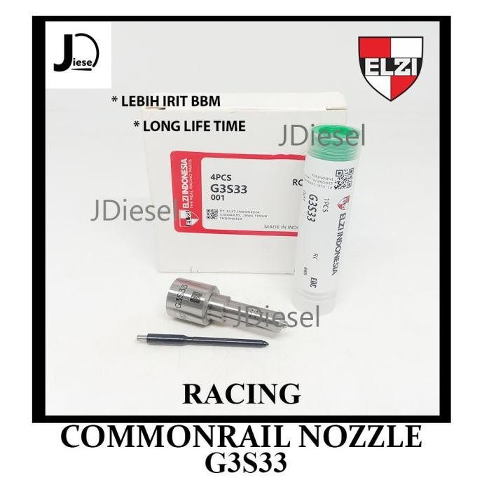 Jual ( NEW ) RACING ELZI COMMON RAIL NOZZLE INJECTOR TOYOTA G3S33 ...