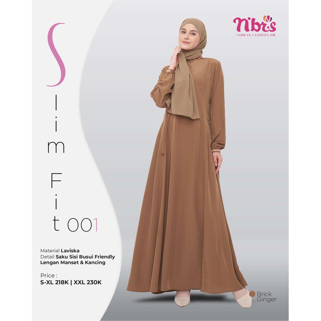 Jual GAMIS NIBRAS SLIM FIT 001 / GAMIS NIBRAS TERLARIS 2024 / GAMIS ...