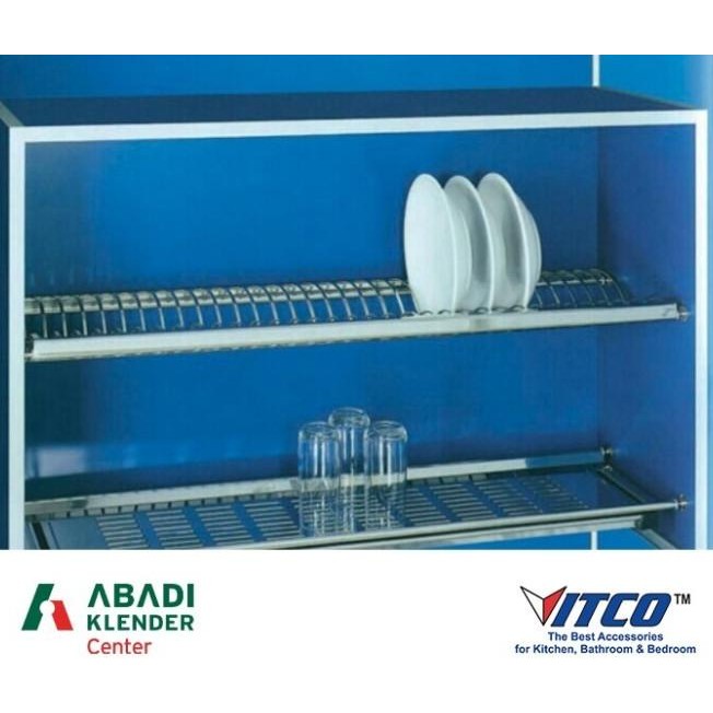Jual Rak Piring / Dish Drip Dryer Sc 900 900 Mm Vitco Chrome | Shopee ...