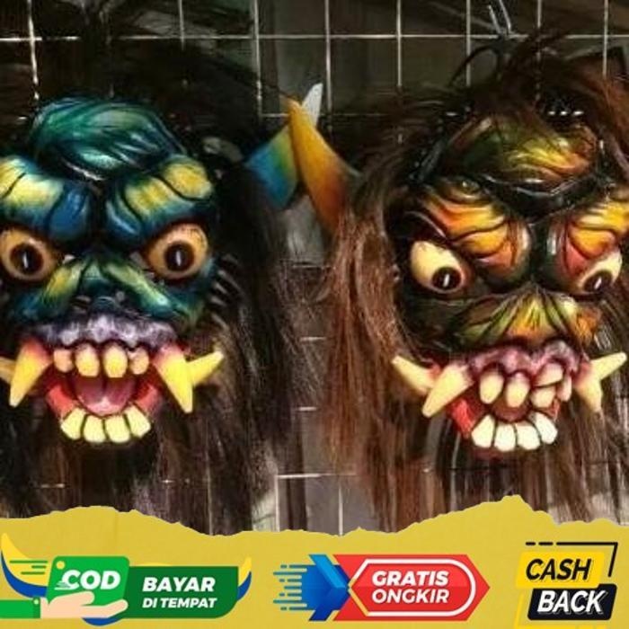 Jual DISCOUNT TERLARIS GEDRUK/ TOPENG BUTO GEDRUG / RAMPAK BUTO GEDRUK ...