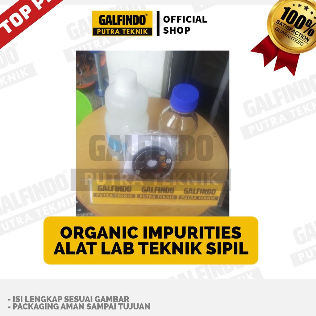 Jual GALFINDO ORGANIC IMPURITIES TEST SET / STANDARD COLOR TEST LAB ...