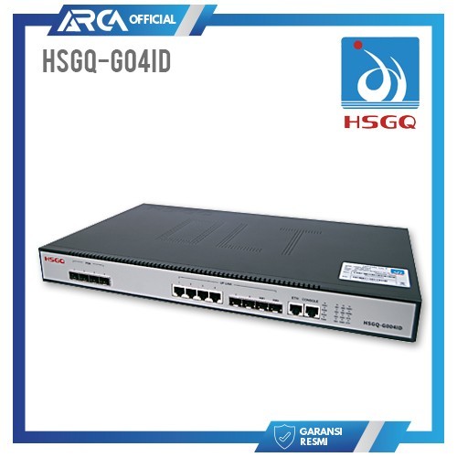 Jual OLT HSGQ GPON G04ID 4*FIXED GPON PORT 2*10GE SFP+ AC+DC NON SFP ...