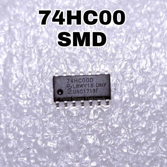 Jual ic 74HC00 SMD SOP 14 PIN 74HC00D HC00 SMD putr4n Ayo Order ...